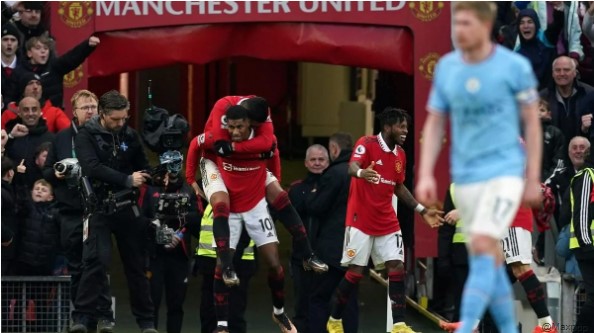 Premier League : Manchester United renverse City dans une fin de match ...